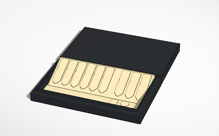 3D design Emblem Display - Tinkercad