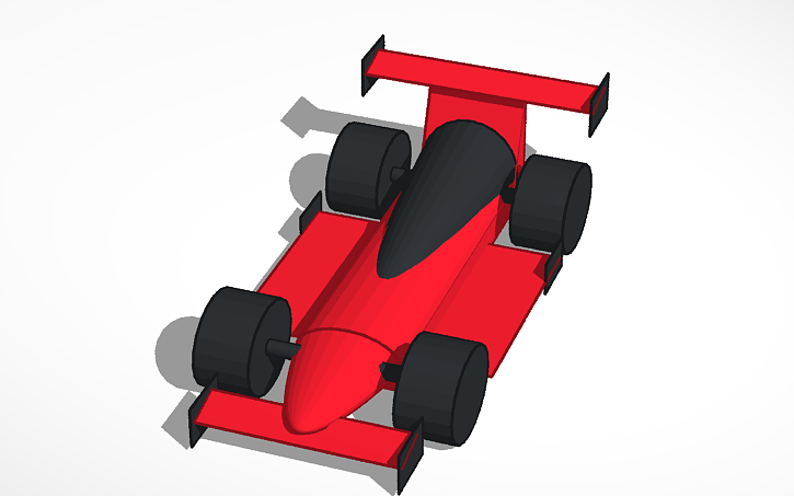 3D design race car - Tinkercad