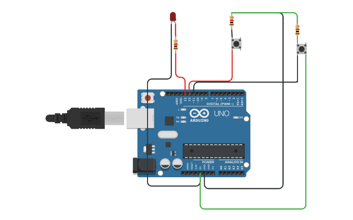 Circuit design Circuits - Tinkercad
