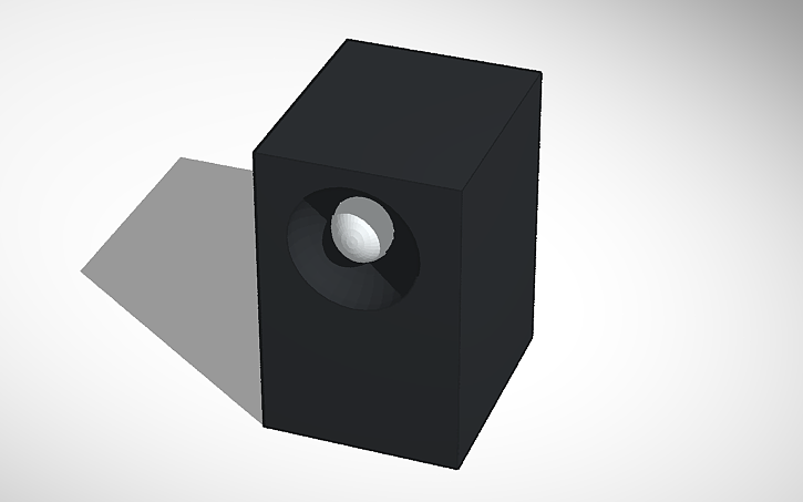 3D design BFDI Speaker Box! - Tinkercad