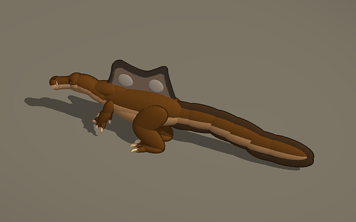 3D design Spinosaurus aegypticus - Tinkercad