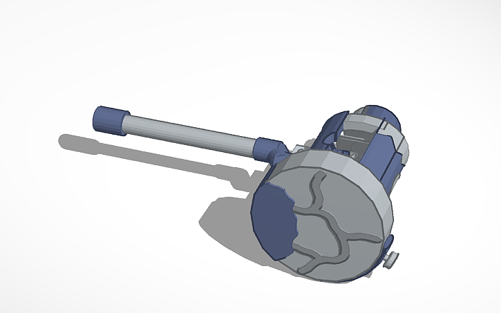 3D design Tinkiton's hammer pokemon violet - Tinkercad