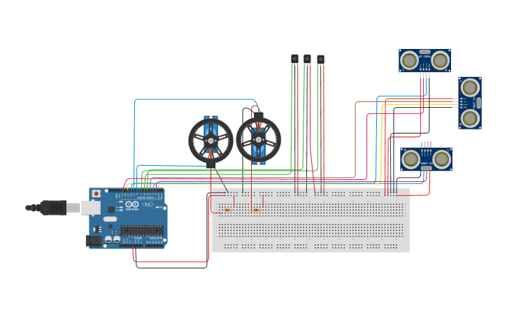 Circuit design terminator - Tinkercad