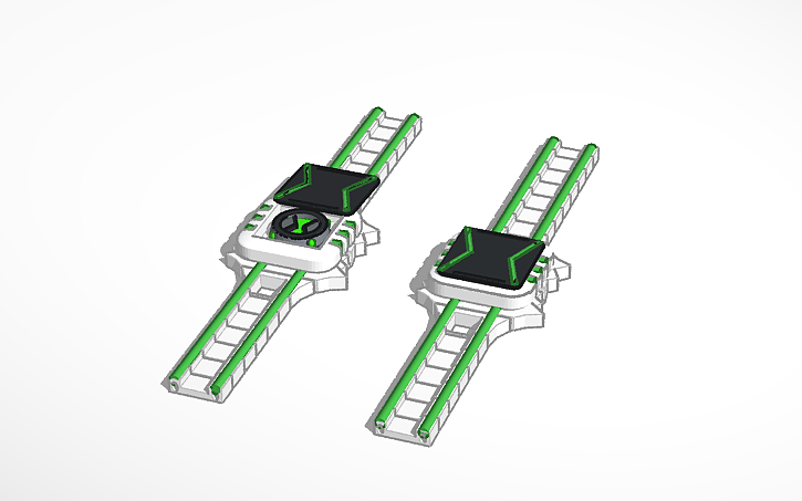 3D design Ben 10 Omniverse Omnitrix - Tinkercad