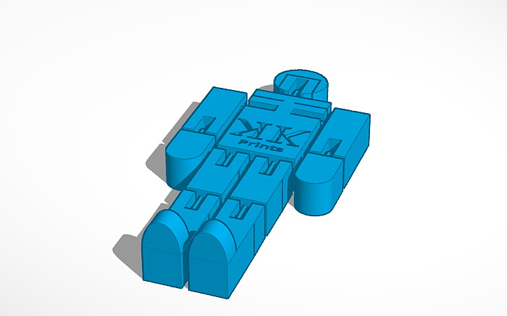 3D design Flexible Person - Tinkercad