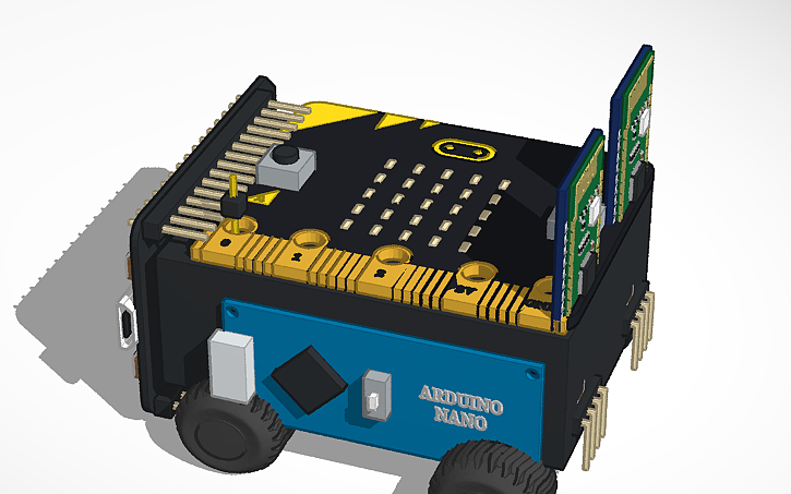 3D design power generator - Tinkercad