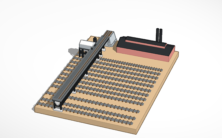 3D design Thorndale Coal Wharf Model - Tinkercad