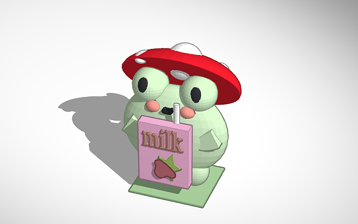 3D design Frog - Tinkercad