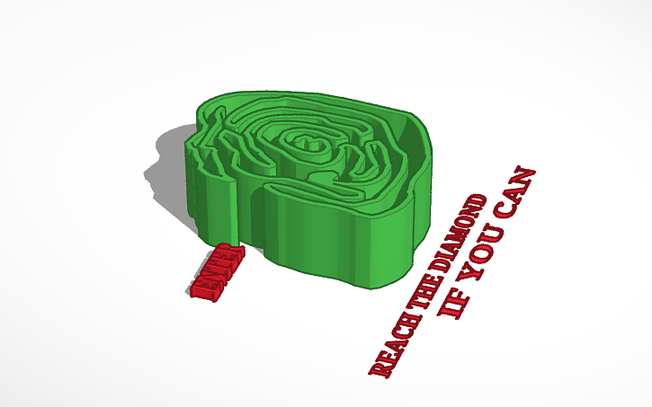 3D design MAZE - Tinkercad