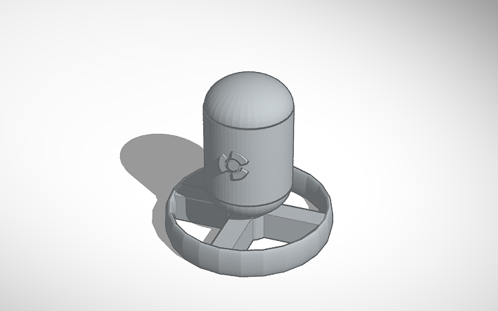 3D design Nuke - Tinkercad