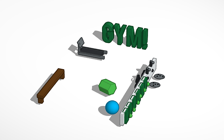 3D design epic gym!!! - Tinkercad