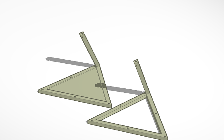 3D design levitating table - Tinkercad