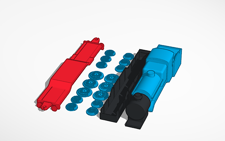 3D design Crovan/87546- LNER B2 (3D ERTL Range) - Tinkercad