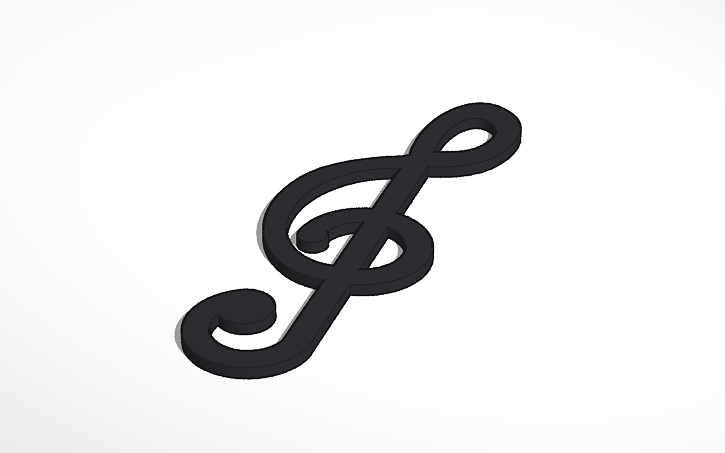 3D design Music - Tinkercad