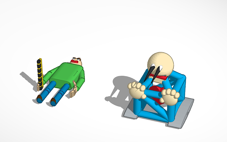 3D design Baldi & First Prize 3D Model - Tinkercad