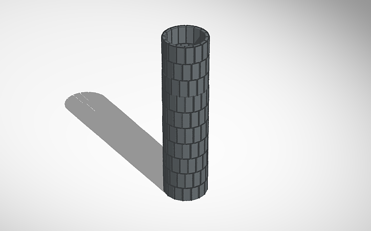 3D design Explosion tower - Tinkercad