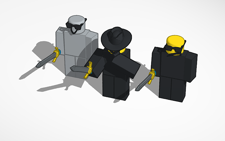 3D design Mafioso forsaken [old] - Tinkercad