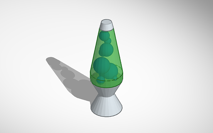 3D design Green Lava Lamp - Tinkercad