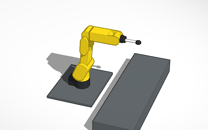 3D design Copy of Robot Arm - Tinkercad