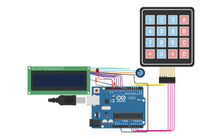 Circuit design dwe - Tinkercad
