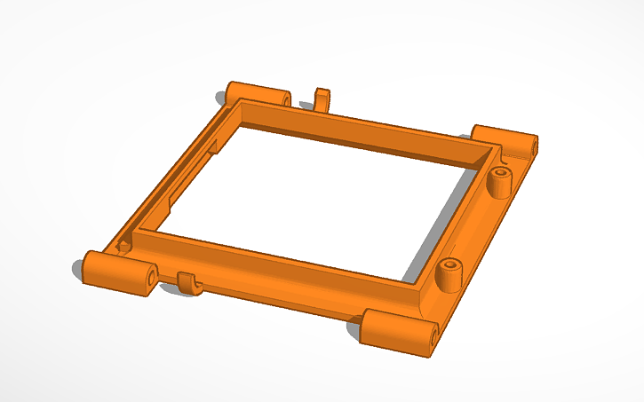 3D design FT Bushwacker Battery Hatch Frame V3 - Tinkercad