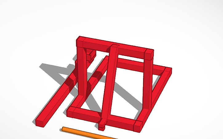 3D design Catapult - Tinkercad