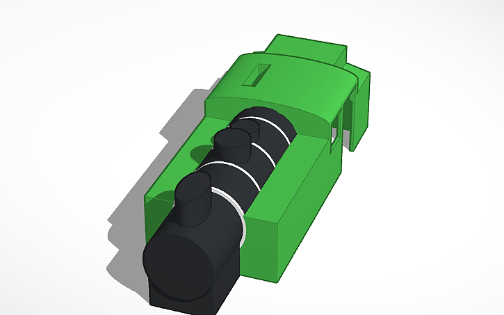 3D design Trackmaster OBB 77 shell - Tinkercad