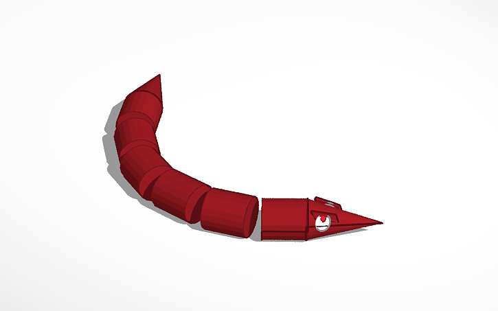3D design (Season 1) MAGICAL ANGRY WORM - Tinkercad