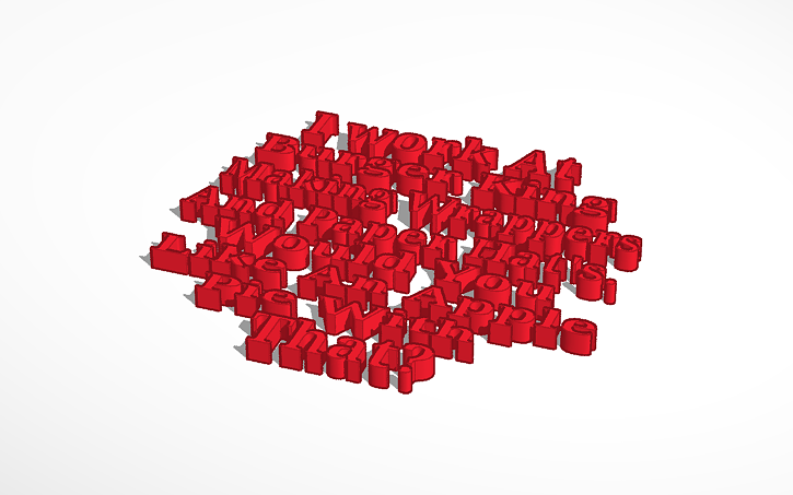 3D design Poem - Tinkercad