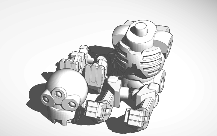 3D design Skullk (RoboMorph!) - Tinkercad