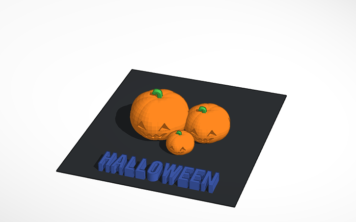 3D design Halloween - Tinkercad