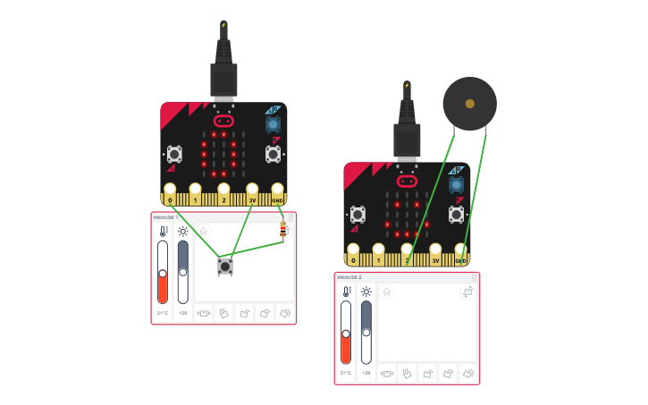 Circuit design Práctica 11B - Tinkercad