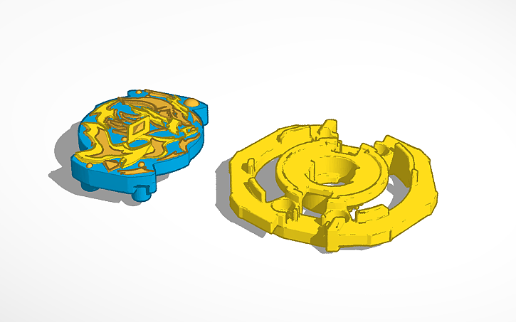 3D design Beyblade Burst DB Chip : Winner Winger - Tinkercad