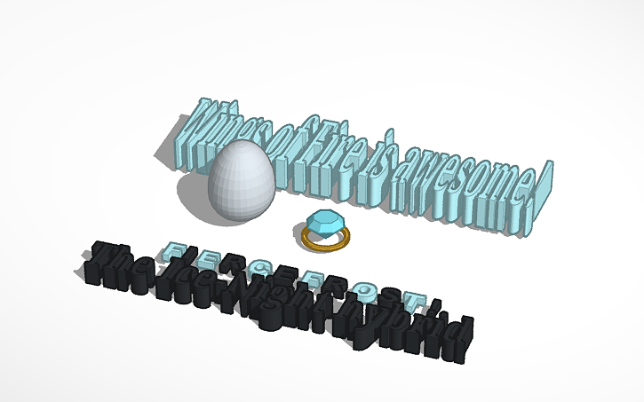 3D design Wof is awesome! - Tinkercad