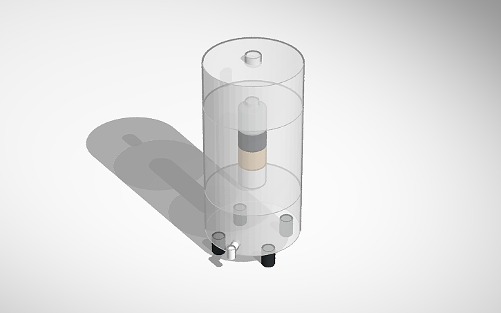 3D design Water Tank - Tinkercad