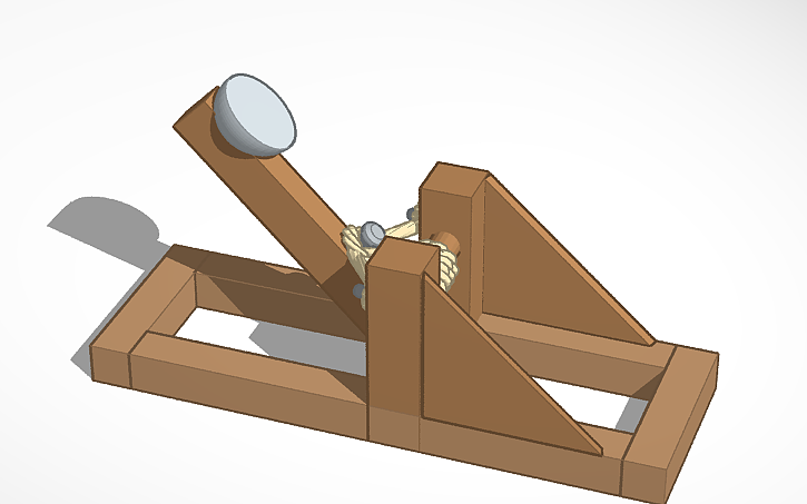 3D design Catapult Project - Tinkercad