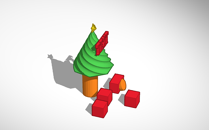 3D design tree - Tinkercad