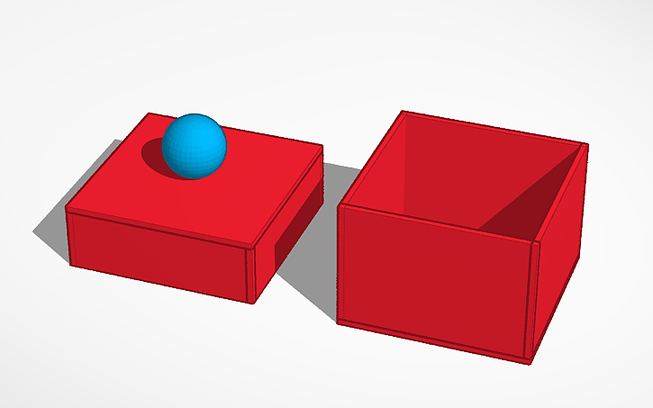 3D design Box - Tinkercad
