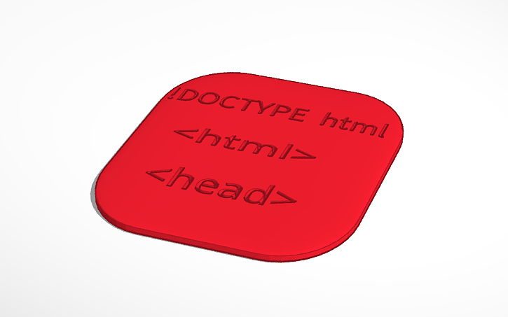 3D design Codes for coding - Tinkercad