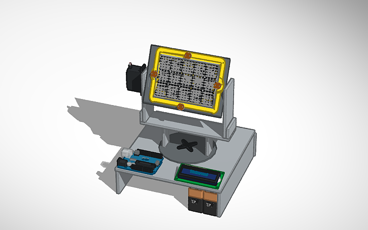 3D design Copy of Solar Tracker - Tinkercad
