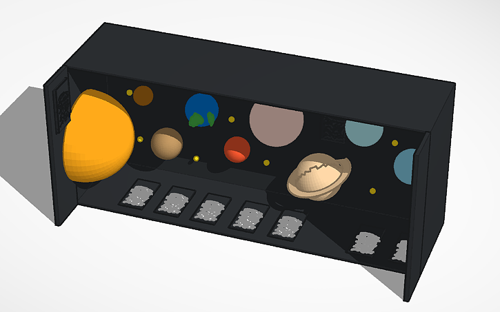 3D design Solar system - Tinkercad