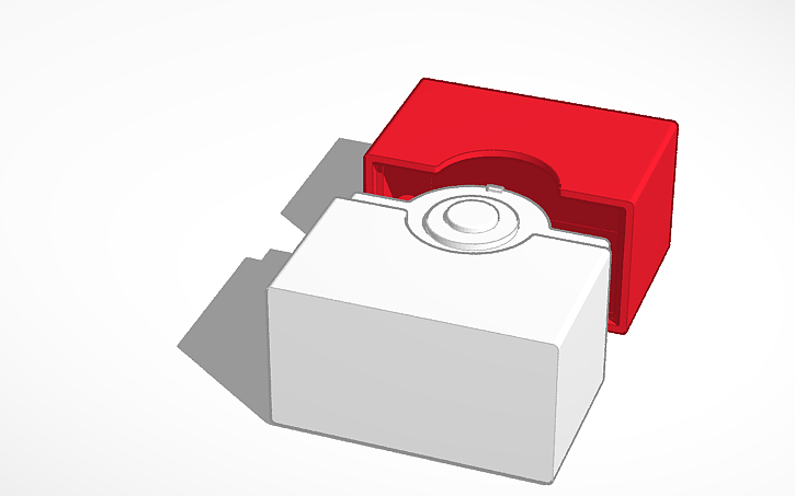 3D design Pokemon card box - Tinkercad