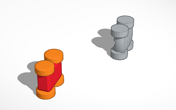3D design Monochrome Bot - Tinkercad