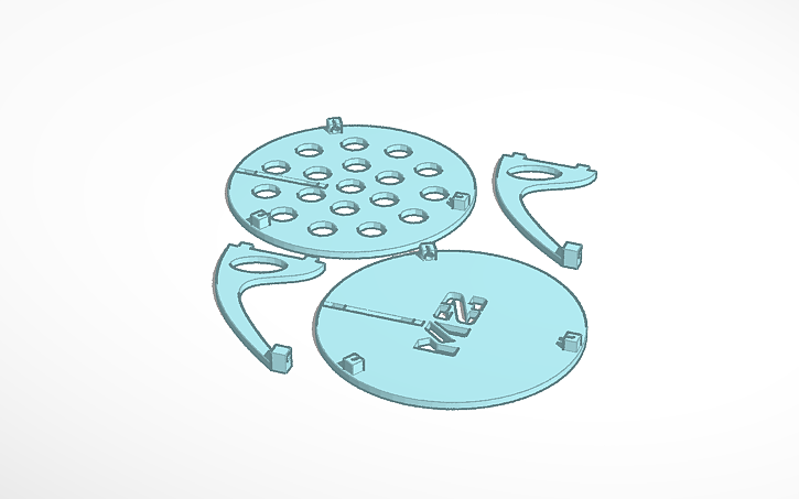 3D design Anti-gravity Table - Tinkercad