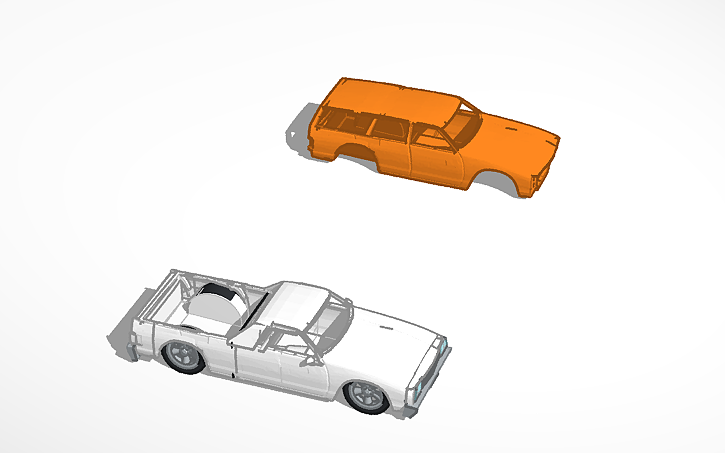 3d Design 1984 Chevy El Camino Tinkercad
