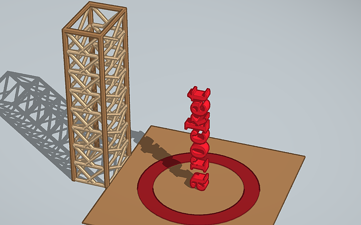 3D design rocket ahh rocket - Tinkercad