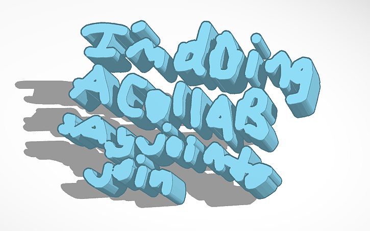 3D design Collab - Tinkercad