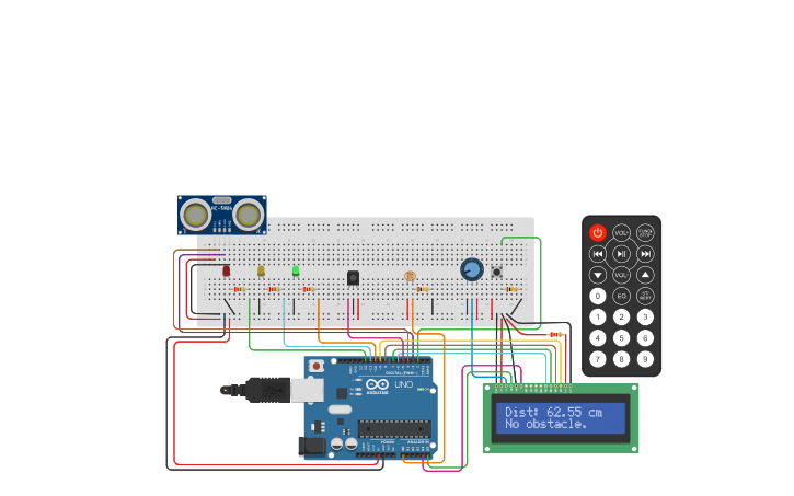Circuit design Arduino for Beginners - Final Project - Tinkercad