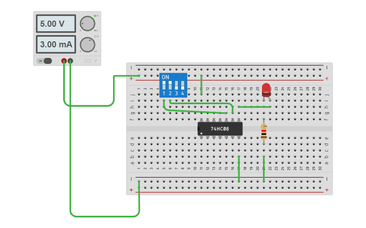 Circuit Design And Gate Tinkercad