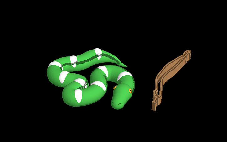 3D design Add your snake! - Tinkercad